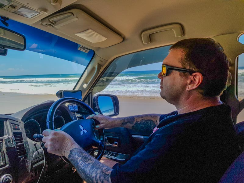How to Get to Double Island Point from Noosa: 4WD Cooloola Beach!